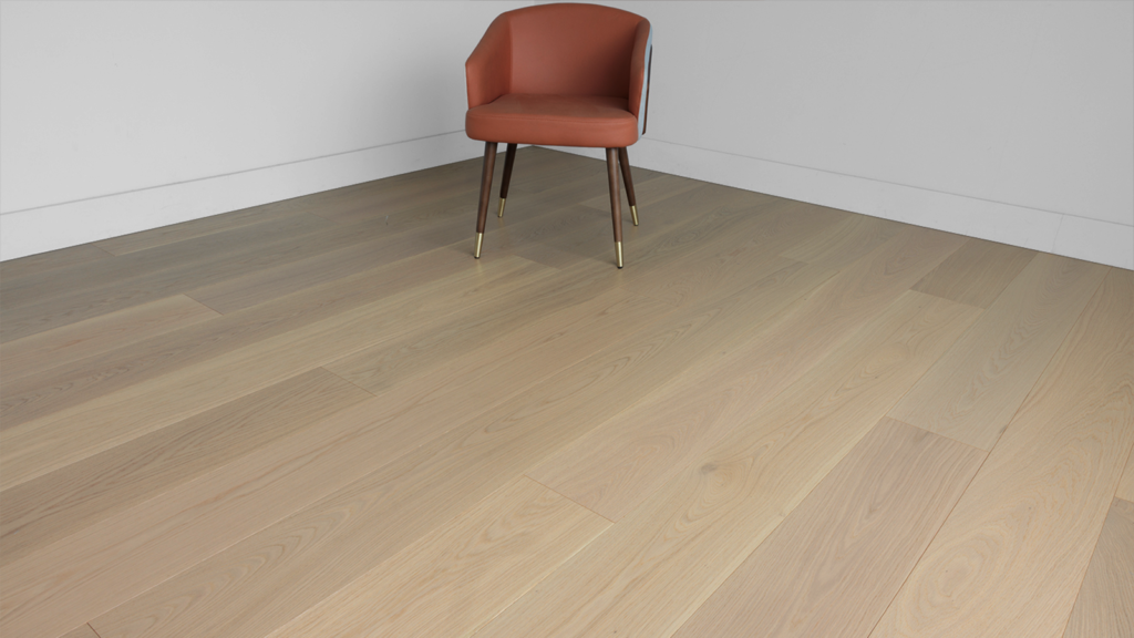 Auralita 8 5⁄8" White Oak Engineered Hardwood Flooring - ADM Flooring